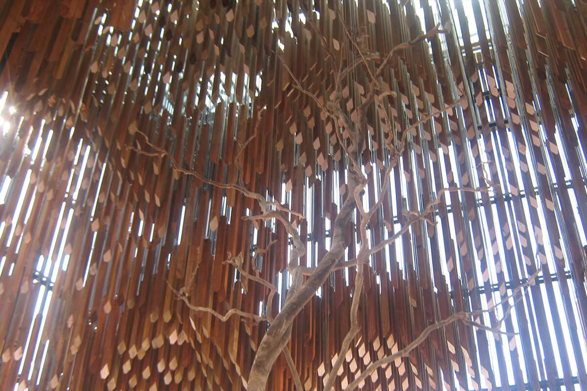 Tree of knowledge, Barcaldine - Recycled Timbers